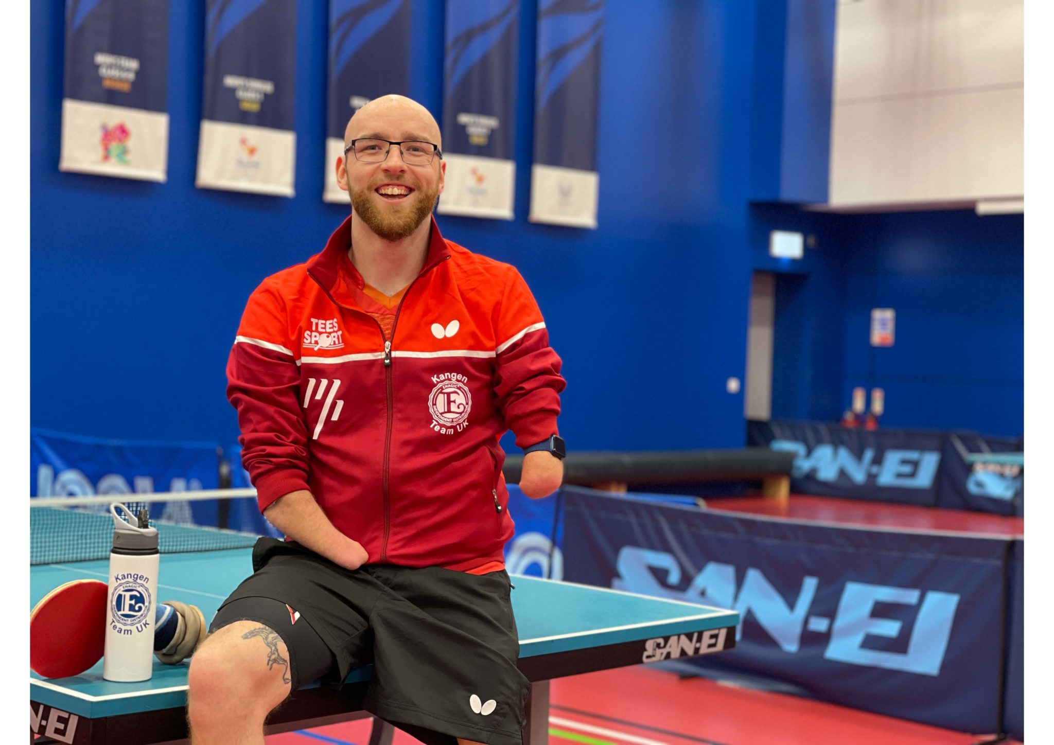 Kangen Team UK Partner Para Table Tennis Star, Martin Perry - Athlete ...
