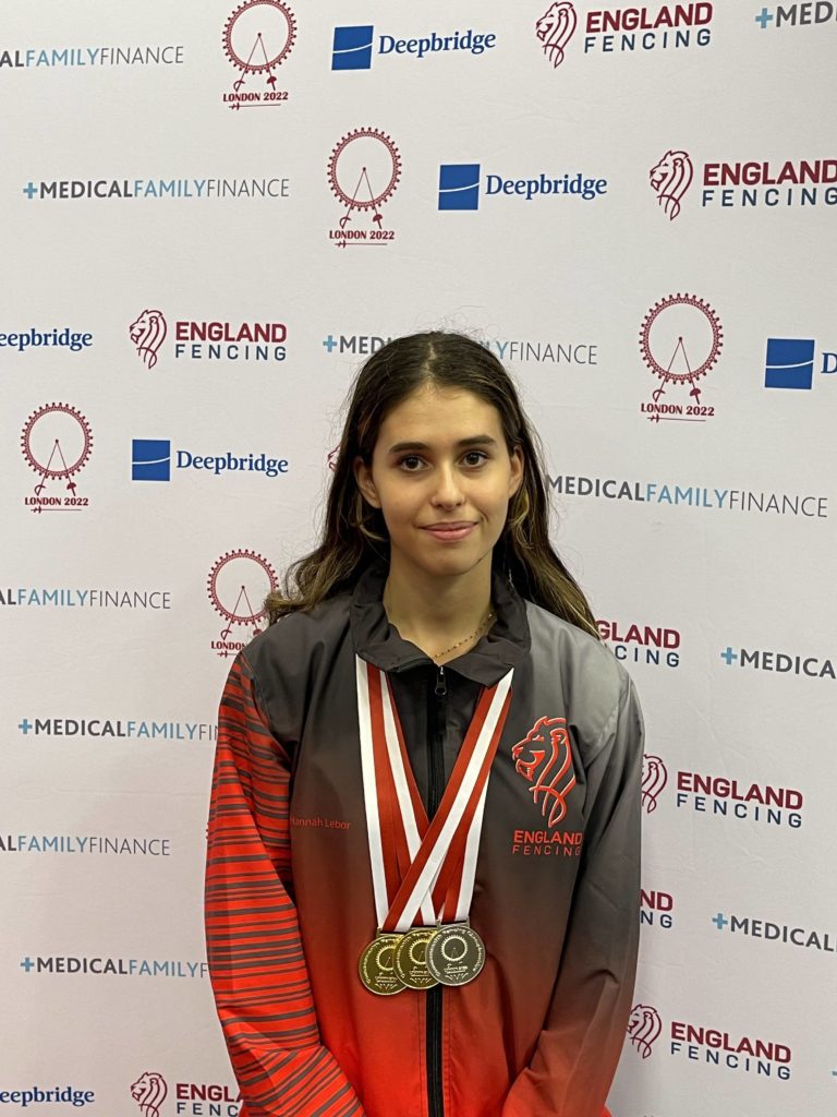 Young GB fencer takes gold at Commonwealth Championships - HANNAH LEBOR ...